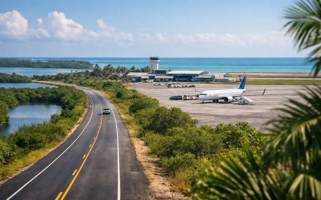 Belize Coastal Highway Airport Access Explained | Coconut Point Belize